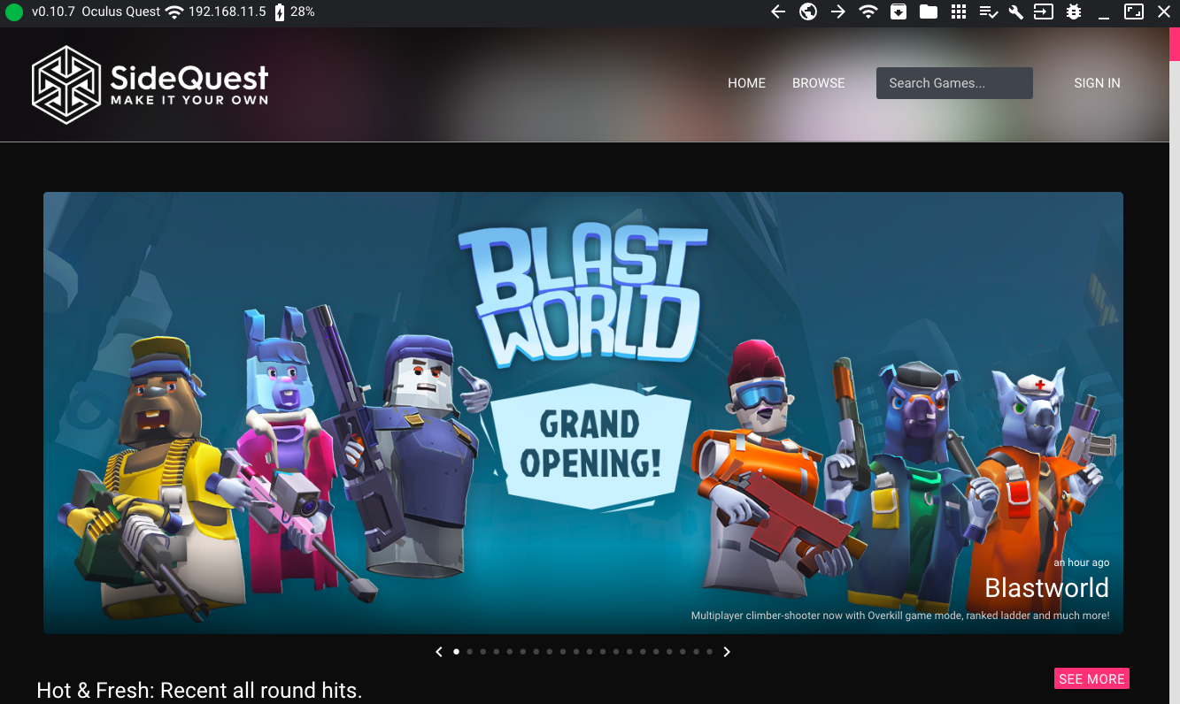 【SideQuest】Oculus Questで非公式ゲーム（apk）を遊ぶためのデスクトップアプリをご紹介！インストールすると何ができるの ...