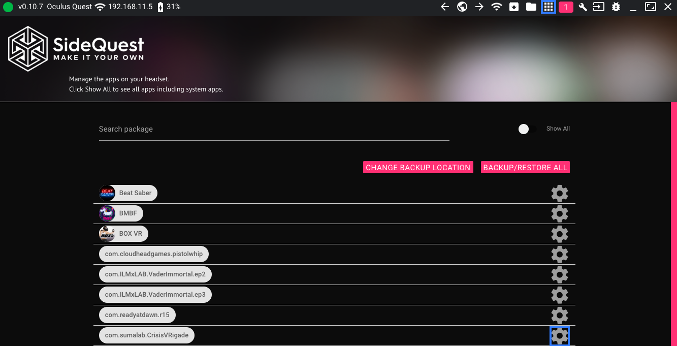 【SideQuest】Oculus Questで非公式ゲーム（apk）を遊ぶためのデスクトップアプリをご紹介！インストールすると何ができるの ...
